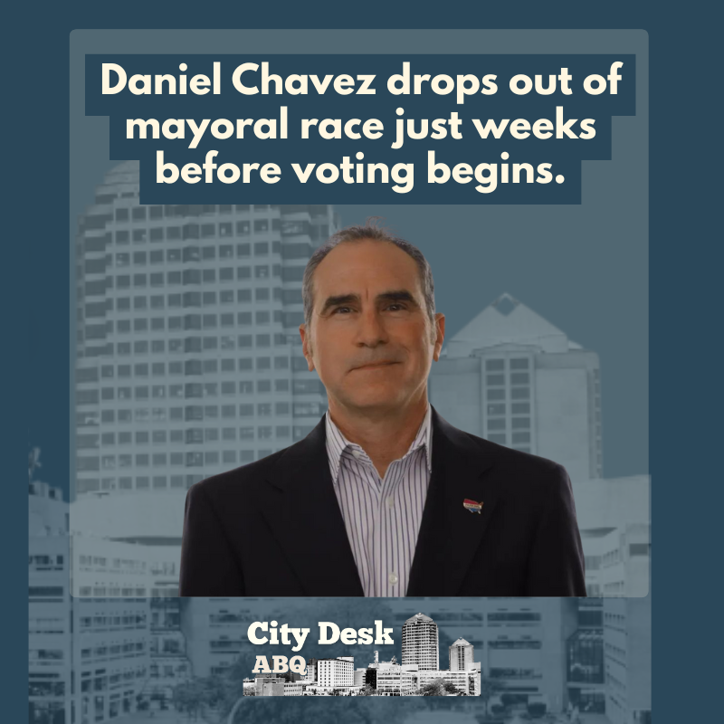 Daniel Chavez ends mayoral bid following staffer accusation, plummeting ...