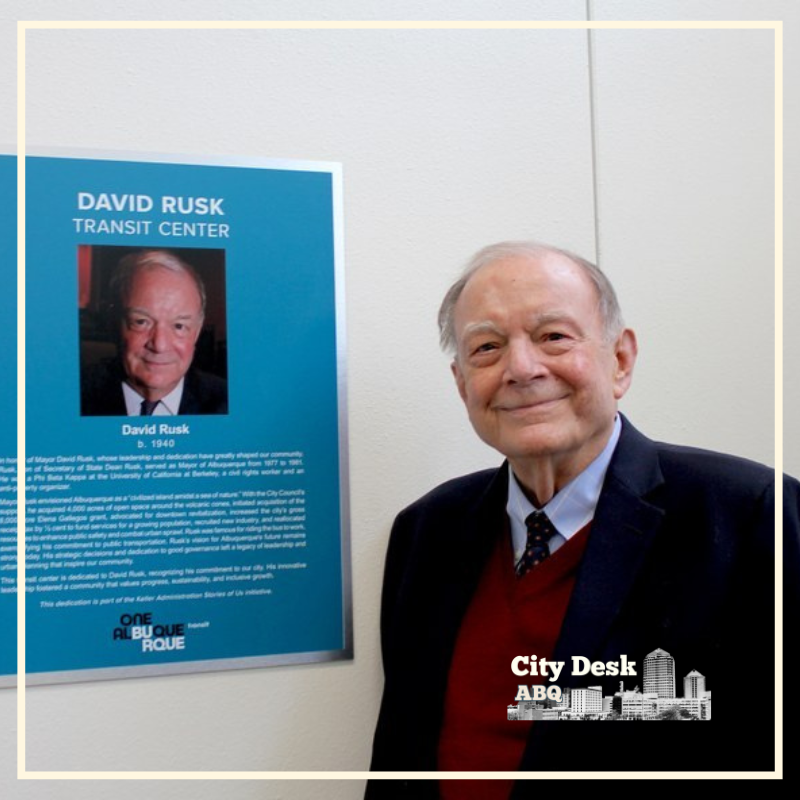 Former Mayor David Rusk, 85, champion of transit, Downtown, passes away ...