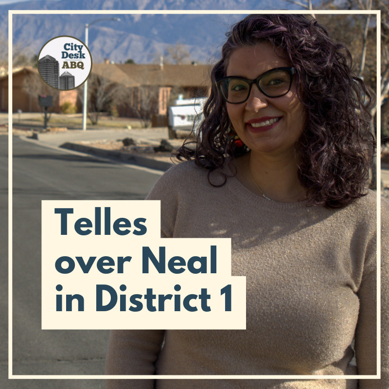 Telles triumphs: Democrat secures firmer city council majority - City Desk ABQ